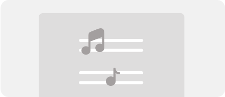 Collaborative music learning app from theory to composition