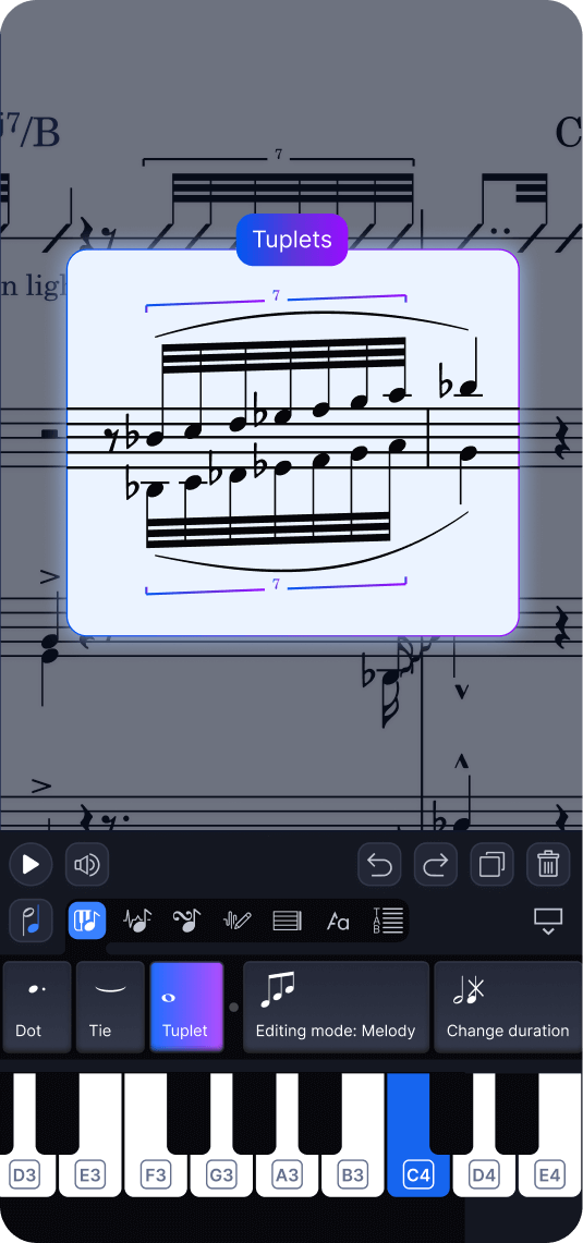 Online collaborative music notation software - Flat